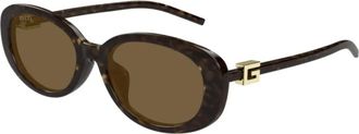 Gucci Stylische Sonnenbrille Gg1684Sa-004 - - Accessories - unisex - Braun - 55 MM