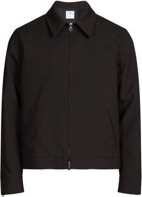 Courr&egrave;ges Veste uni &agrave; col classique