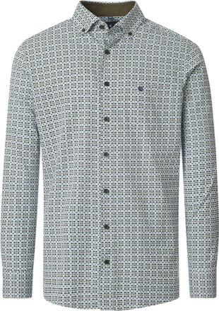 Redmond Comfort Fit - Herren Freizeithemd Langarm Hemd (252010111), Gr&ouml;&szlig;e:6XL, Farbe:Gr&uuml;n(600)