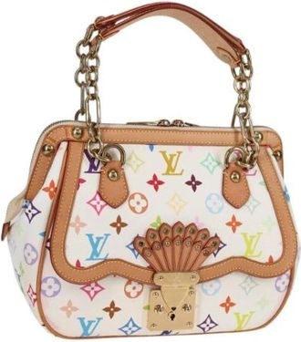 Louis Vuitton Pre-owned Toile sacs-louis-vuitton - Femme - Pre-owned - Blanc - Taille: ONE Size