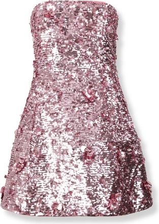 SIMKHAI Femme, Robes, Rose, Taille: 38 FR Mini Robe