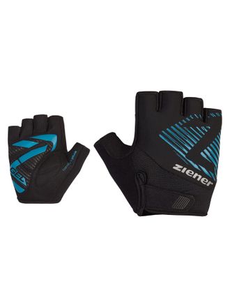 Ziener Herren CURDT Fahrrad-/Mountainbike-/Radsport-Handschuhe | Kurzfinger - atmungsaktiv/d&auml;mpfend, Crystal Blue, 6,5