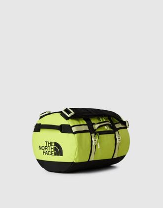 The North Face Base Camp Duffel - Kleine Beuteltasche in Fizz Lime/Lemon Mist/TN-Gr&uuml;n