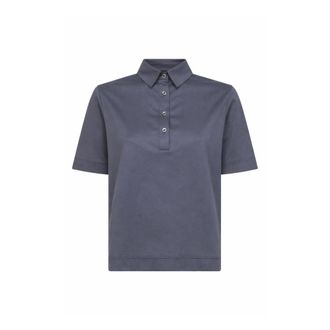 Blanca Vita Polo Shirts - - Tops - Damen - Grau - S