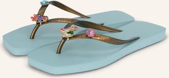 UZURII Uzurii Flip Flop Flore Square blau