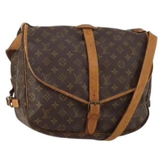 Louis Vuitton Pre-owned Saumur 35 Umh&auml;ngetasche - - Pre-owned - Damen - Braun - ONE SIZE