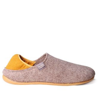 Toni Pons Herrenhausschuhe aus recyceltem Filz - NEPAL-FR Taupe, 44 EU