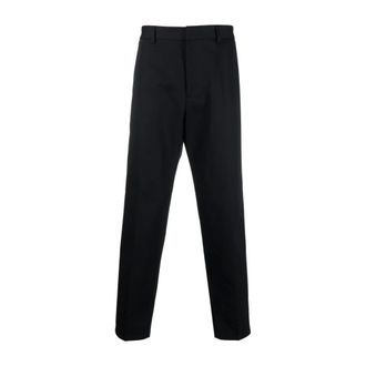Jil Sander Homme, Pantalons, Noir, Taille: L Chino Taille Basse