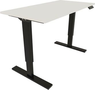 Bisley Bisley E-StarterTech, 2 Säulen, Maße Säule 45 x 75/50 x 80 mm, MFC Tischplatte, hochwertig und langlebig, Maße: H 25 x B 1200 x T 600 mm, Farbe: Geste