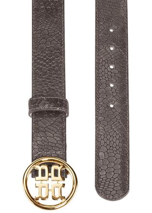 Riani Lederg&uuml;rtel mit Logoschnalle