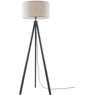 Lindby Lindby - Lampadaire Herry en textile pour salon & salle à manger