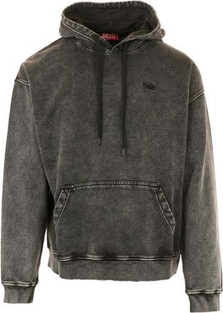 Diesel Homme, Sweatshirts et sweats &agrave; capuche, Noir, Taille: M S-Boxt-Hood-Den Sweat &agrave; capuche