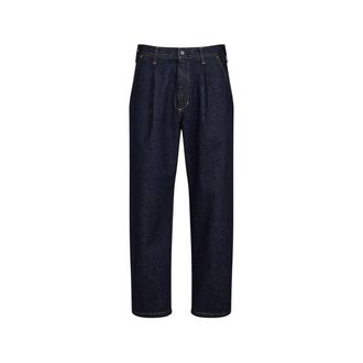Carhartt Work in Progress Pantalon large &agrave; plis Jace Pant en coton
