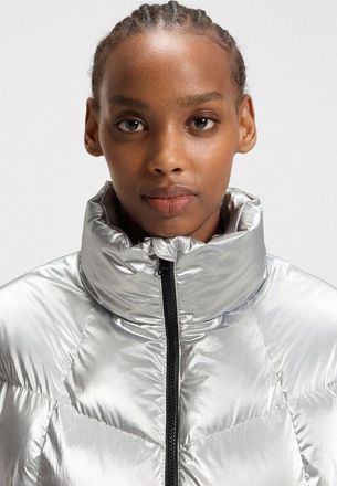 HUGO BOSS Steppjacke Fiorella in verk&uuml;rzter L&auml;nge, Kordelzug im Saum
