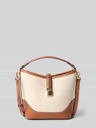 Mango Bucket Bag in Flecht-Optik