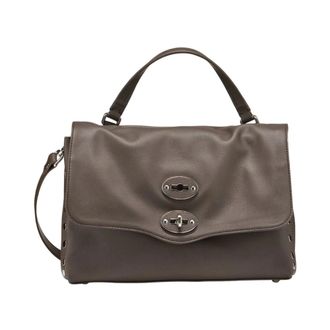 Zanellato Femme, Sacs, Brun, Taille: ONE Size Sac bandouli&egrave;re Postina Baby