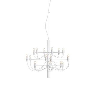 FLOS Lustre 2097 - Blanc - Fer - Designer Gino Sarfatti