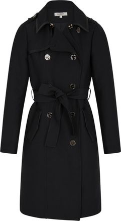Morgan Damen 251-gselam Trenchcoat, Schwarz M, 36