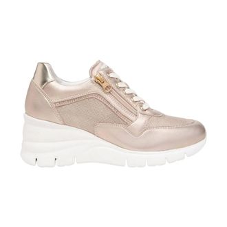 Nero Giardini Femme, Chaussures, Brun, Taille: 40 EU Baskets Élégantes Fabriquées en Italie