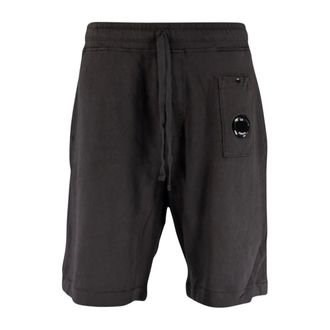 C.P. Company C.p. Company, Homme, Shorts, Noir, Taille: L Sweatbermuda Jogging