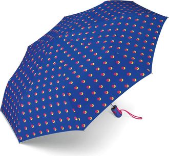 Esprit Esprit Taschenschirm Easymatic Light Double Dot - blau