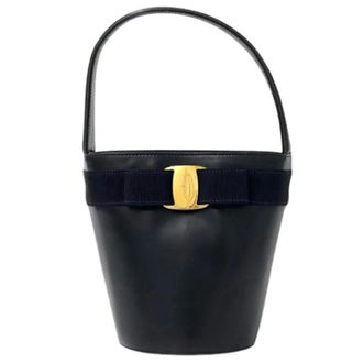 Ferragamo Sac seau Pre-owned - Femme - Pre-owned - Noir - Taille: ONE Size
