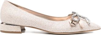 Jimmy Choo London Ballerines en cuir Auria