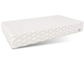 FDM Active Taschenfederkernmatratze 7 Zonen mit Kokos- Visco- und Latex-Einlage - Allergikerfreundlich - H3/H4 - Bezug Premium Jersey abnehmbar/waschbar (