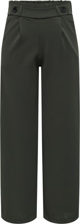 Jacqueline de Yong JdY Damen Jdygeggo New Long Pant Jrs Noos Hose, Peat/Detail:black Buttons, XXL / 32L EU