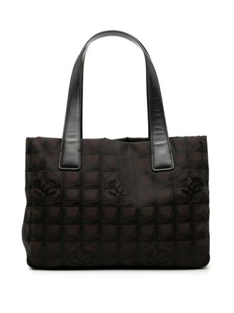 Chanel 2014 New Travel Line Nylon tote bag - Marron