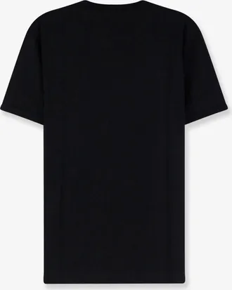 Dolce & Gabbana Mens Cotton T-Shirt Black T-Shirts And Polos