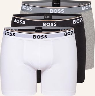 HUGO BOSS 3er-Pack Boxershorts Power weiss