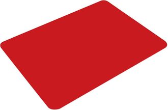 Milisten Hitzebeständige Tischsets Tischsets Untersetzer Silikon-wärmepad rutschfest Rot Kind Bowlen-Untersetzer