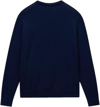 Napapijri Pull droit Decatur 2.0 &agrave; logo brod&eacute; en coton