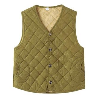 Generic Gilet Sans Manche Femme Gilet Femme D&eacute;contract&eacute; Quotidien Ville Matelass&eacute; Hiver - Doublure Polaire Pour Activit&eacute;s Outdoor Par Temps Froid