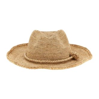Ibeliv Femme, Accessoires, Beige, Taille: ONE Size Chapeau &agrave; larges bords Rodeo