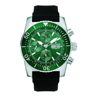 Revue Thommen Diver Day Date Silikonuhr - - Accessories - Herren - Gr&uuml;n - ONE SIZE