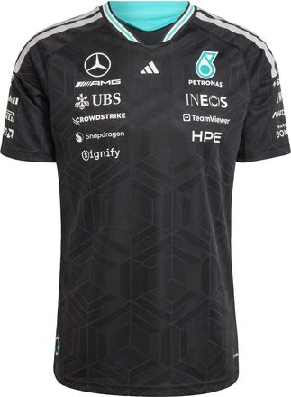 adidas Mens MERCEDES - AMG PETRONAS FORMULA 1 TEAM DRIVER JERSEY AUTHENTIC 3XL black