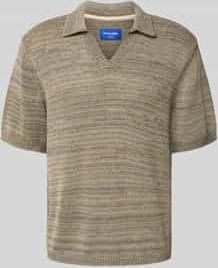Jack & Jones Poloshirt in Strick-Optik Modell CANGGU