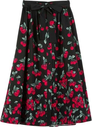 Twinset Femme, Jupes, Multicolore, Taille: 42 FR Jupe Midi