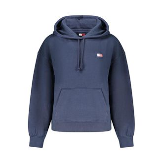 Tommy Hilfiger Blaues Baumwoll-Frauen-Sweatshirt