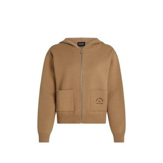 Karl Lagerfeld Sweat droit zipp&eacute; &agrave; capuche