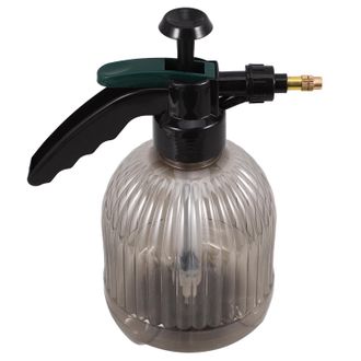 Angoily Gie&szlig;kanne 1500 Ml aus Kunststoff mit Druckspr&uuml;hfunktion Spr&uuml;hflasche f&uuml;r Zimmerpflanzen und Garten Graue Bew&auml;sserung f&uuml;r Bonsai Sukkulenten und Topfpf