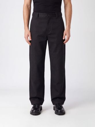 Kenzo Pantalon de tailleur en laine &agrave; coupe droite avec passants de ceinture