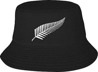 Generic Chapeau De Godet Foug&egrave;re Maorie De Nouvelle-Z&eacute;lande Chapeau De P&ecirc;che &Agrave; Large Bord Respirant Bonnet Soleil, pour Chasse, Le Camping, Sports, 56-58cm