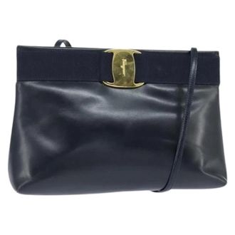 Ferragamo Pre-owned Ledertasche - - Pre-owned - Damen - Blau - ONE SIZE