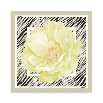 Liu Jo Femme, Accessoires, Multicolore, Taille: ONE Size Foulard Carr&eacute; Imprim&eacute; en Polyester avec Motif &Eacute;l&eacute;gant