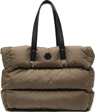 Moncler unisex, Sacs, Beige, Taille: ONE Size Tote Bags