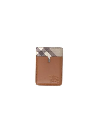 Burberry Magnetic Card Holder Check