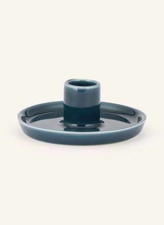 HAY Kerzenhalter Disc Small blau